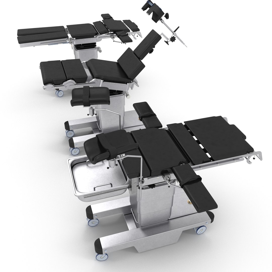 3d operating tables model