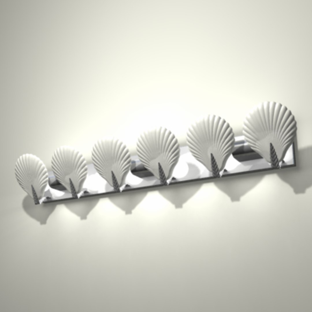 sea light fixture shell 3d model