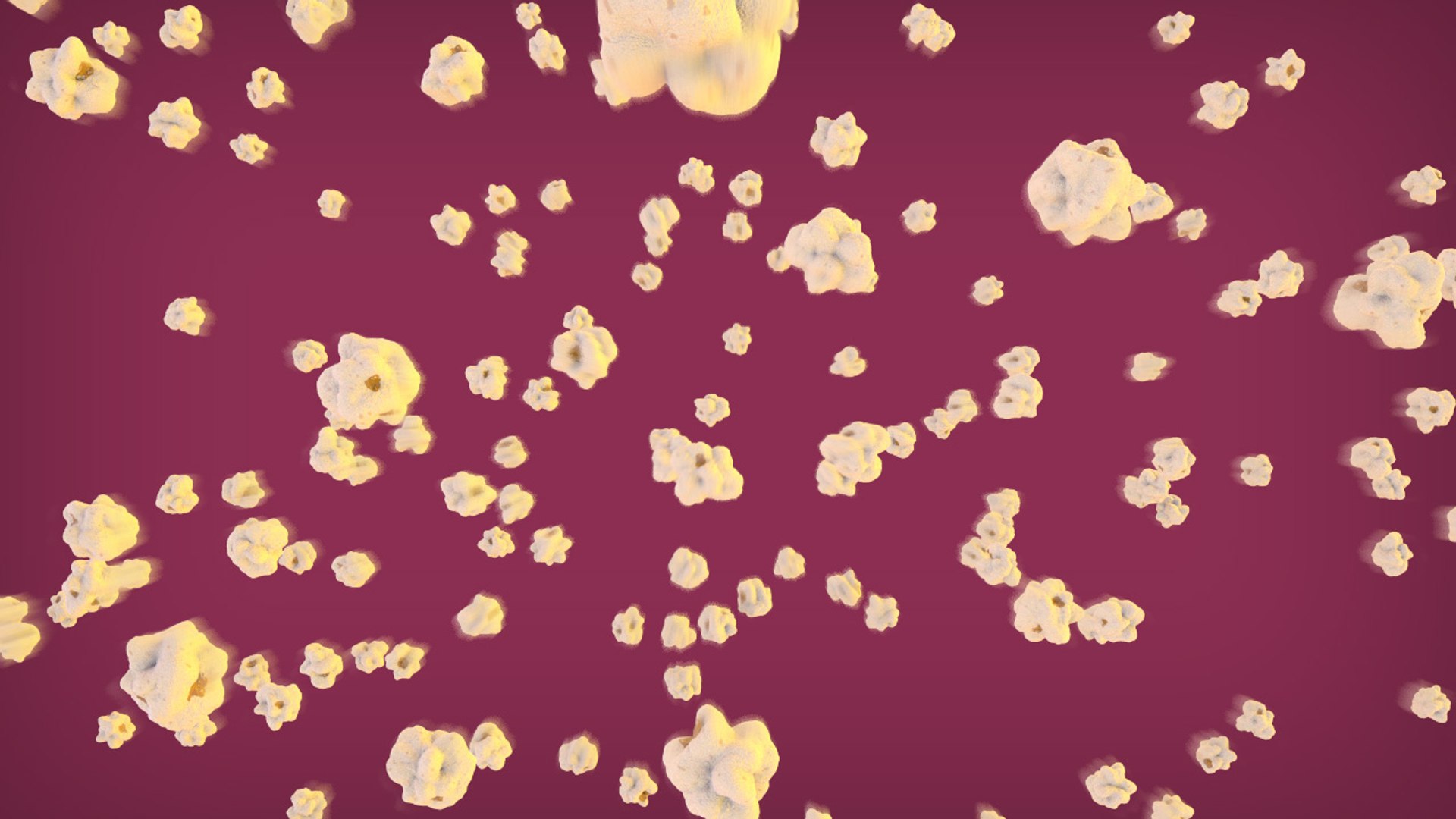 Popcorn Kernels Redshift 3D - TurboSquid 1333811