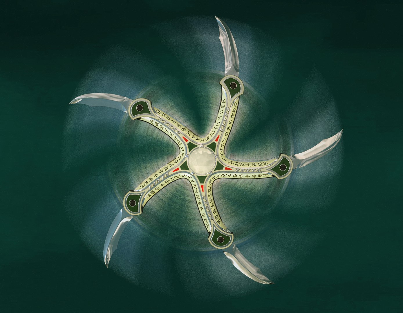 3D Glaive Krull - - TurboSquid 1399171