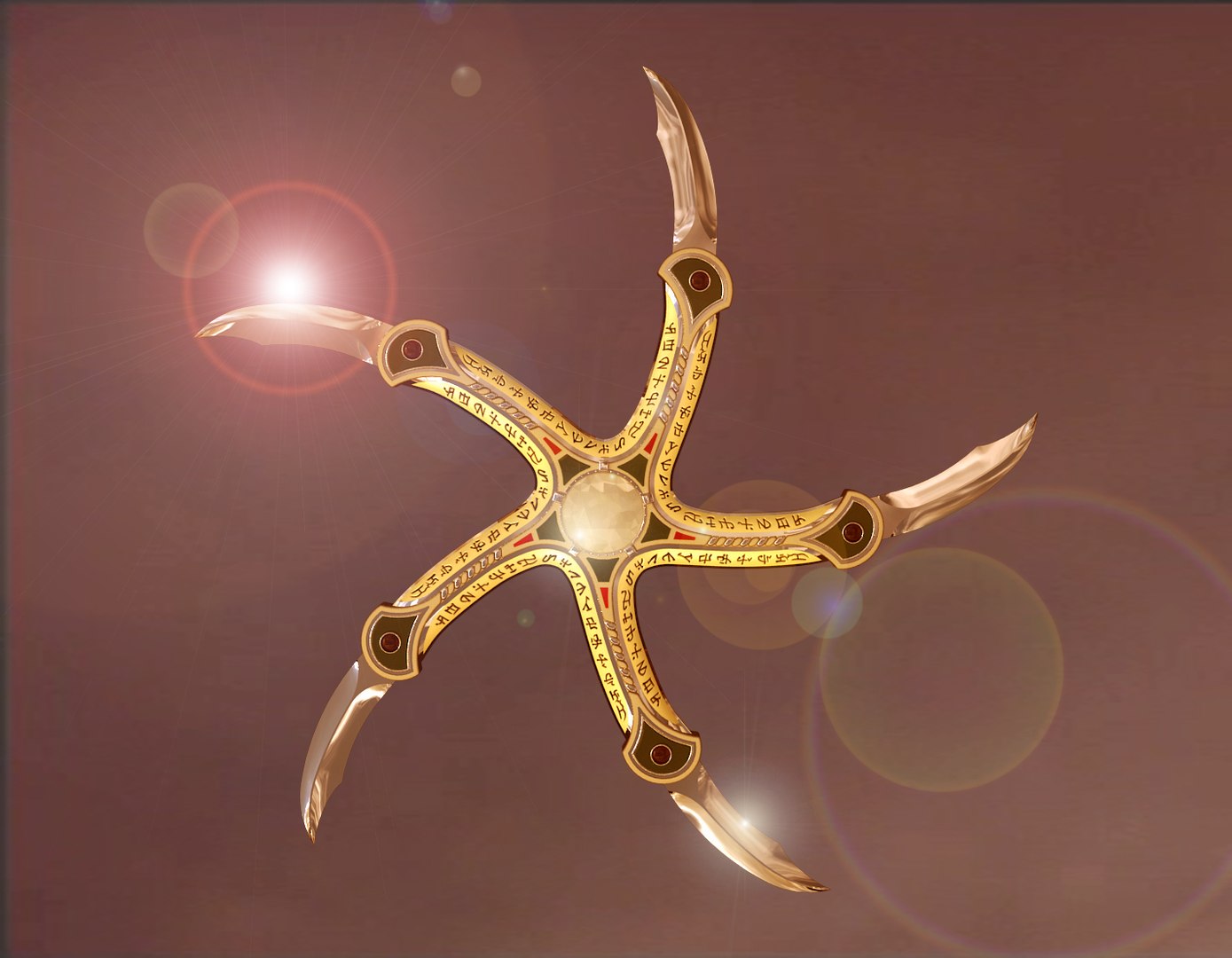 3D Glaive Krull - - TurboSquid 1399171