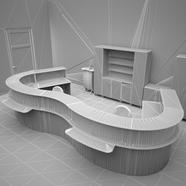 3d model office furniture