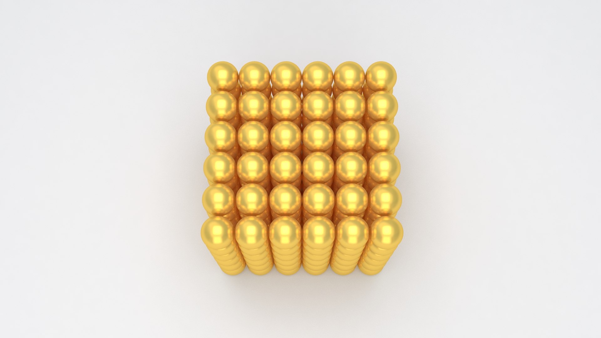 3D Neodymium Magnet Toy Two Color - TurboSquid 1848647