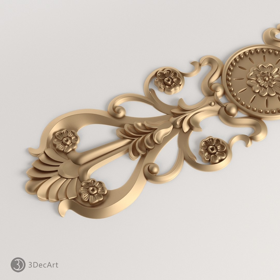 3d Model Decorative Onlay