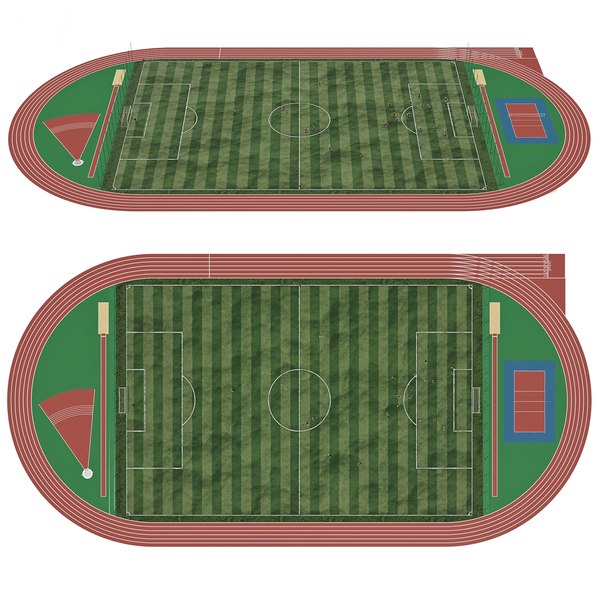 Soccer Pitch SketchUp Models for Download | TurboSquid