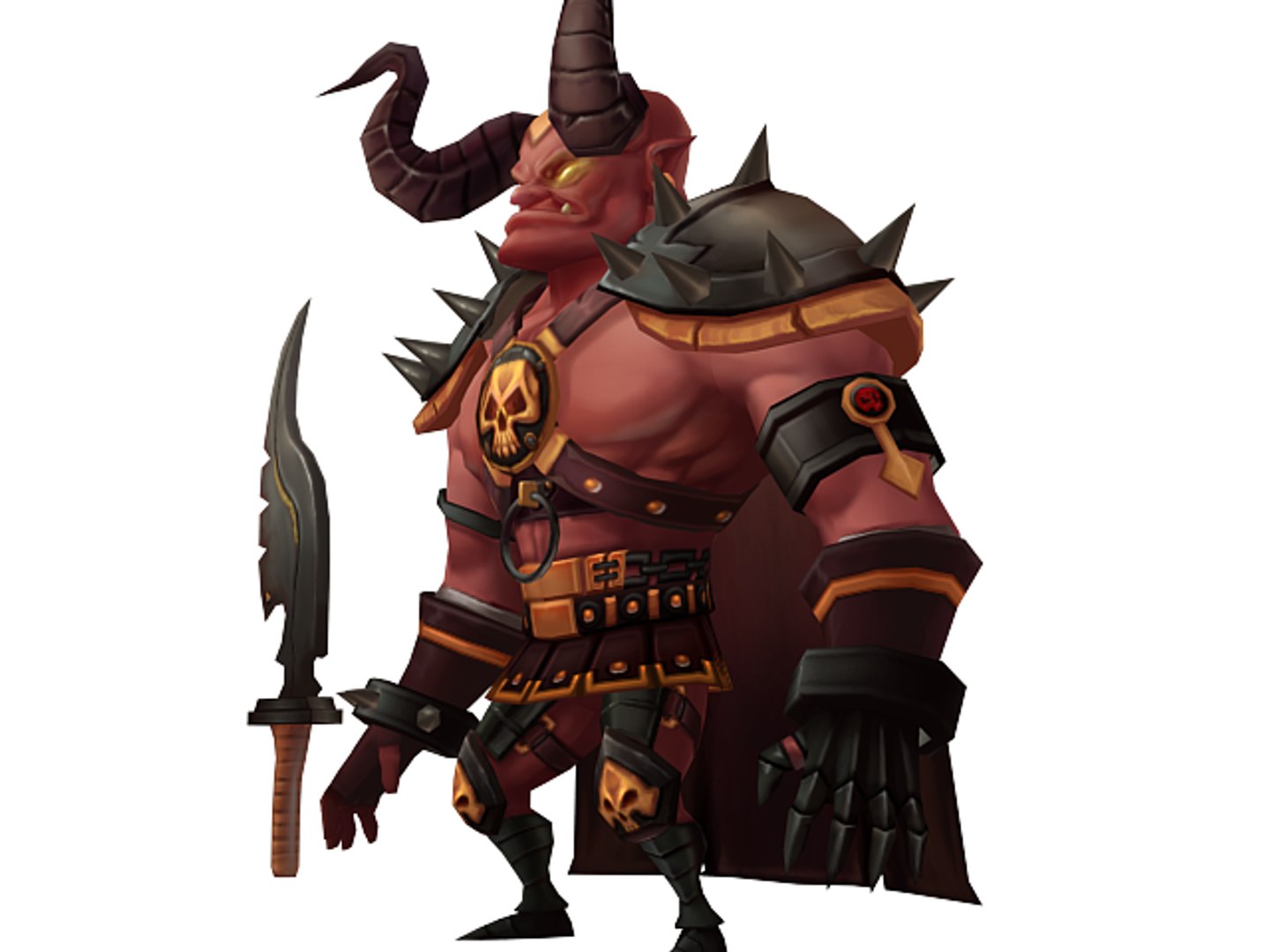 Demon Lord 3D Model - TurboSquid 1226514