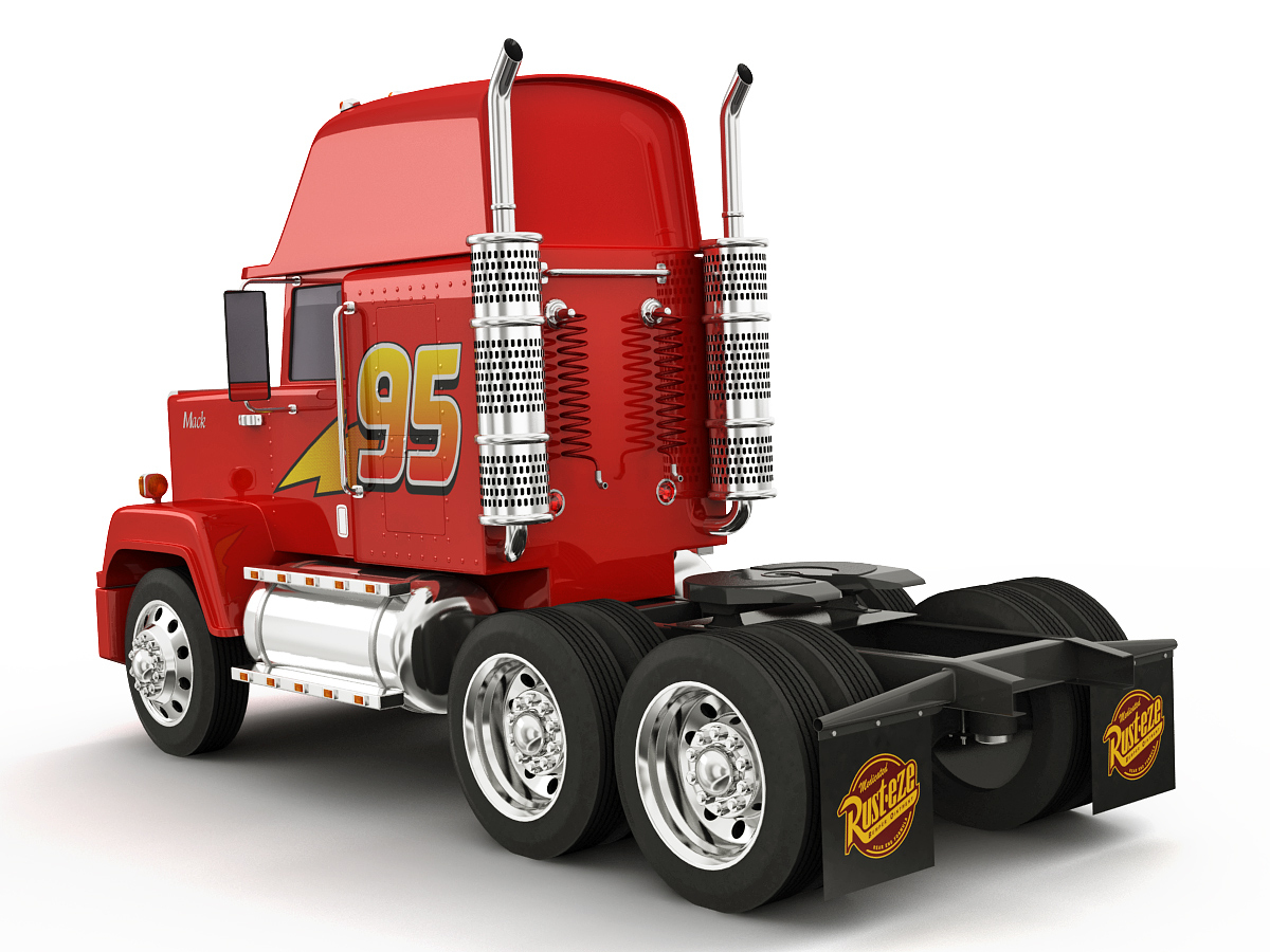 3d model of mack truck