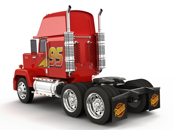 3d model of mack truck