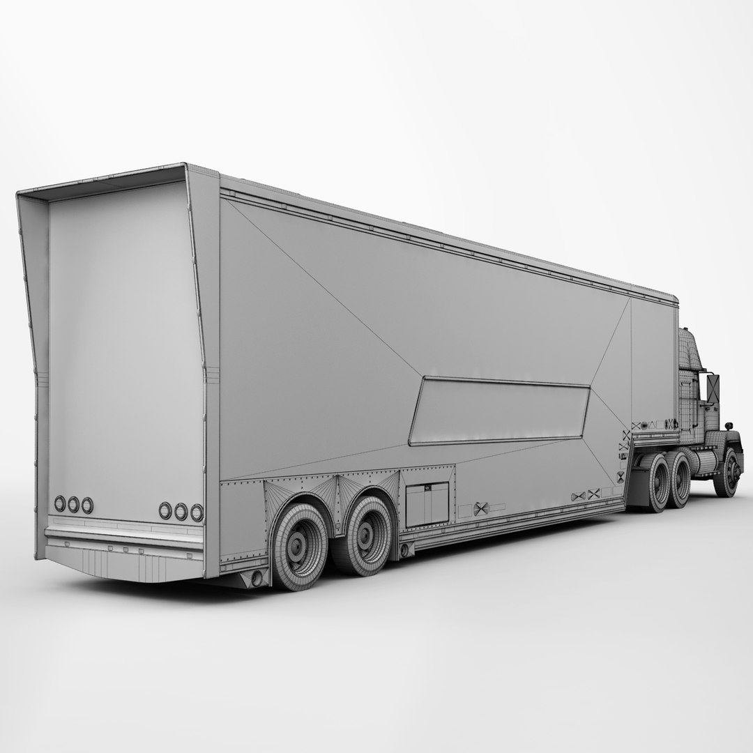 3d Model Of Mack Truck