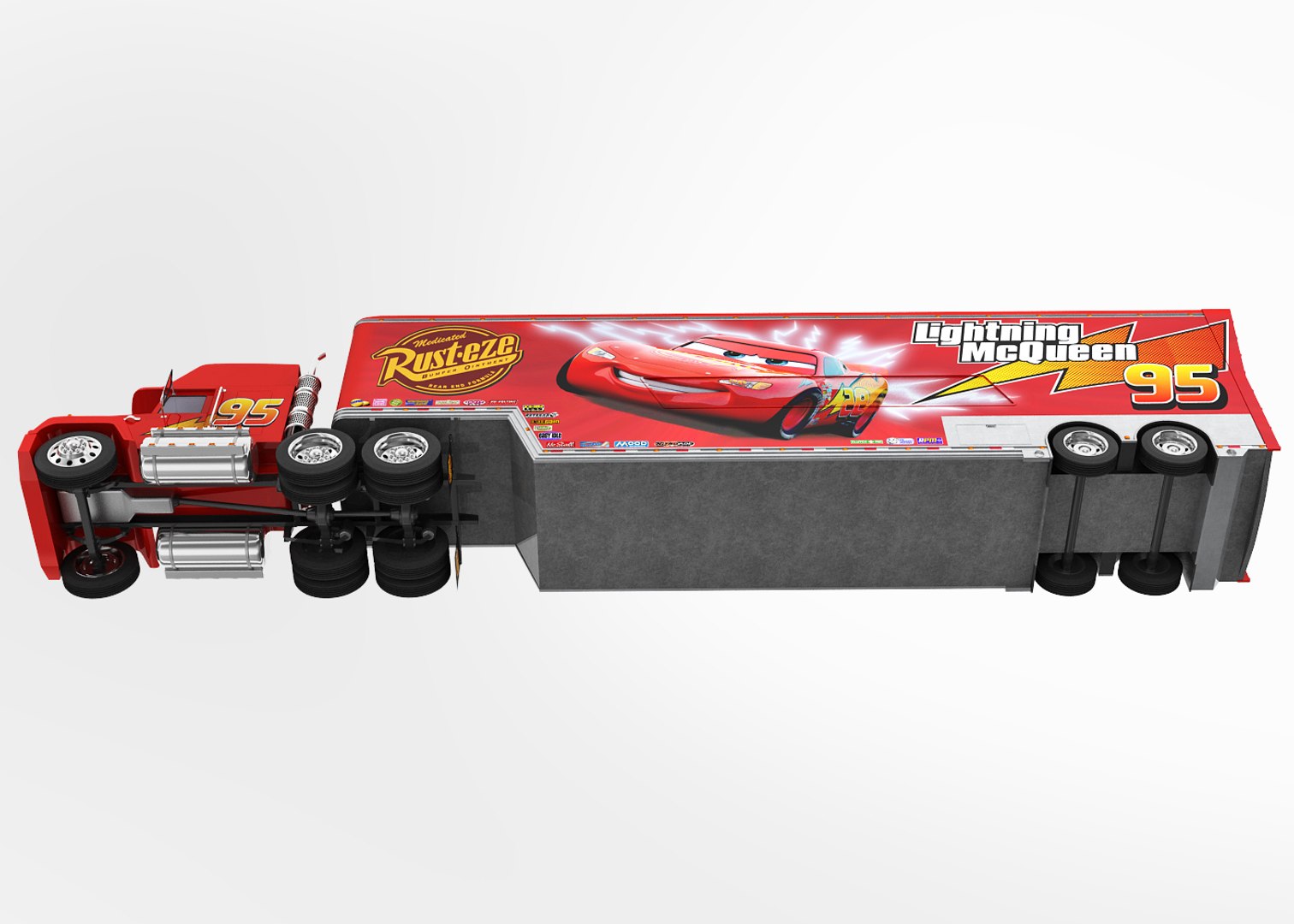 3d Model Of Mack Truck