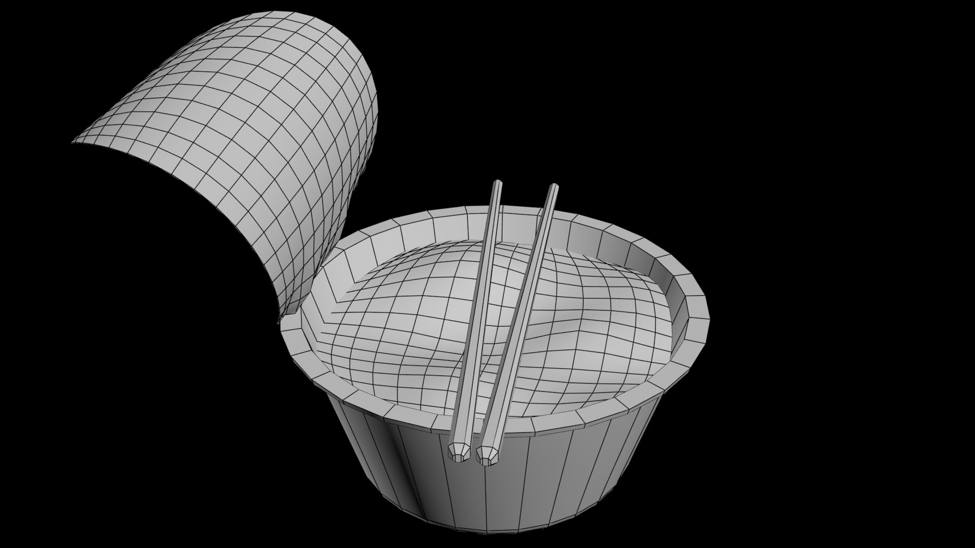 Instant Noodle 3D model - TurboSquid 1794105