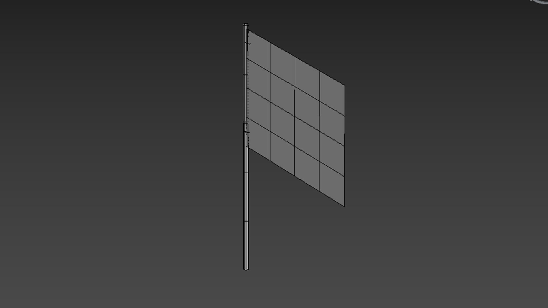 Flag Pole 3D Model - TurboSquid 1657100