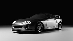 Download 3D Toyota Supra Blender Models - TurboSquid