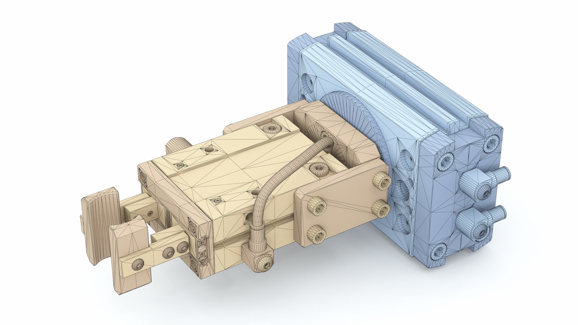 Pneumatic Rotary Gripper 3D - TurboSquid 2227712