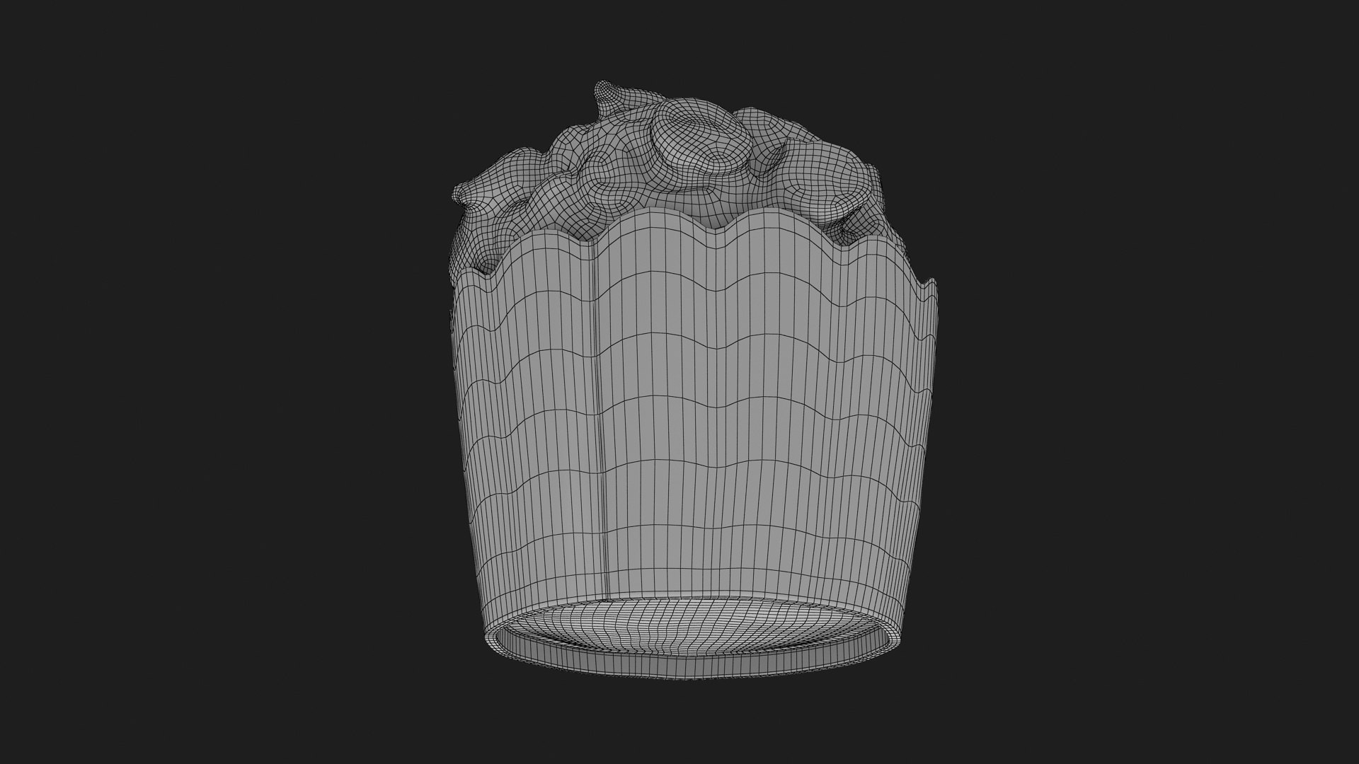 Chocolate Chip Muffins Model - TurboSquid 2162879