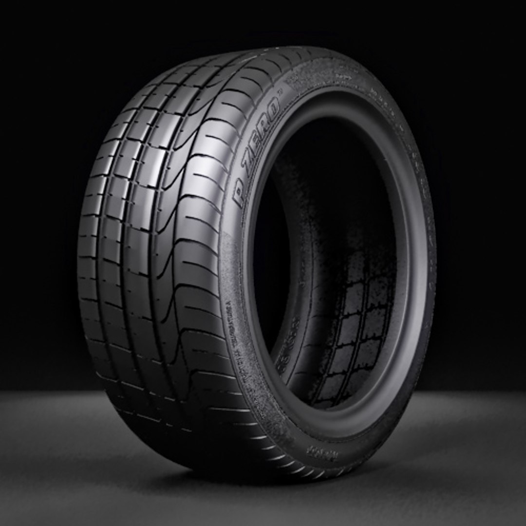 3d 3ds Pirelli P-zero Car Tire