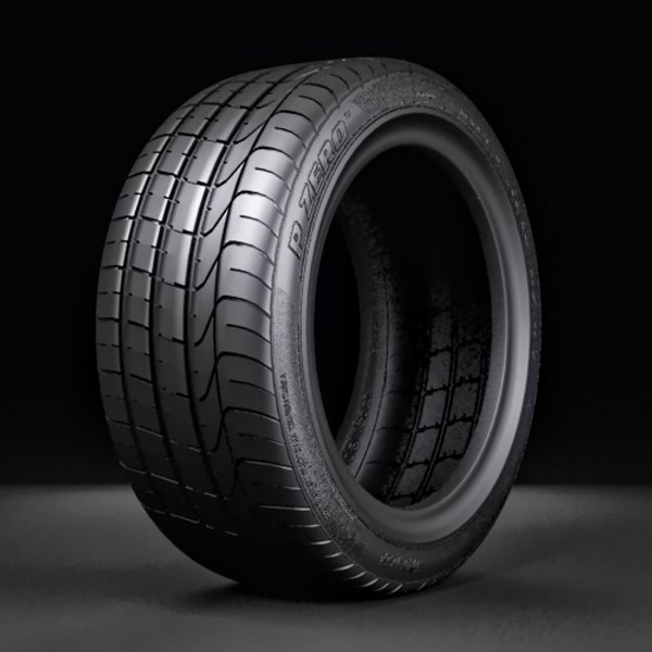 3d 3ds pirelli p-zero car tire
