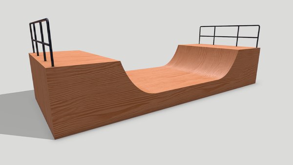 Modular Wooden Skatepark 3D - TurboSquid 1942692