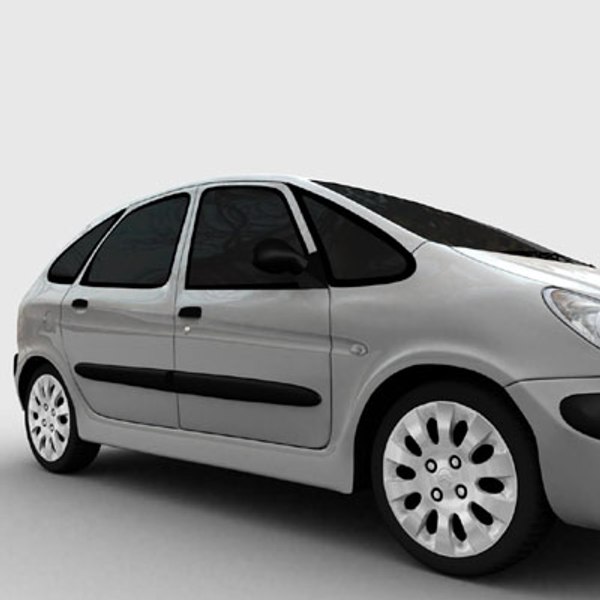 citroen picasso 3d model