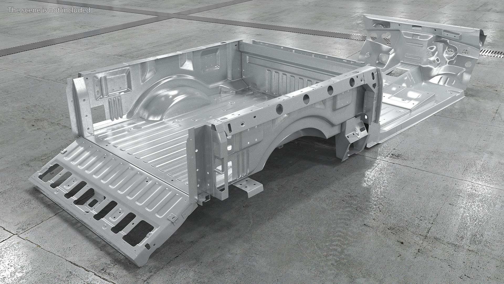 3D Pickup Truck Frame - TurboSquid 2184198