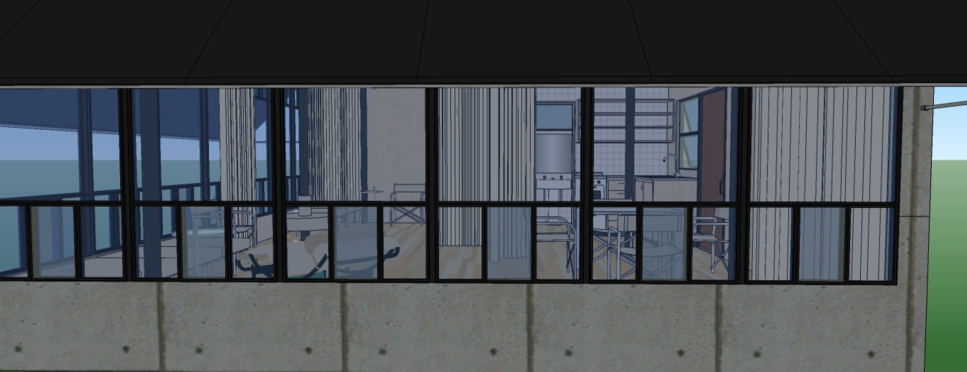 Stage House Concept 3d 3ds