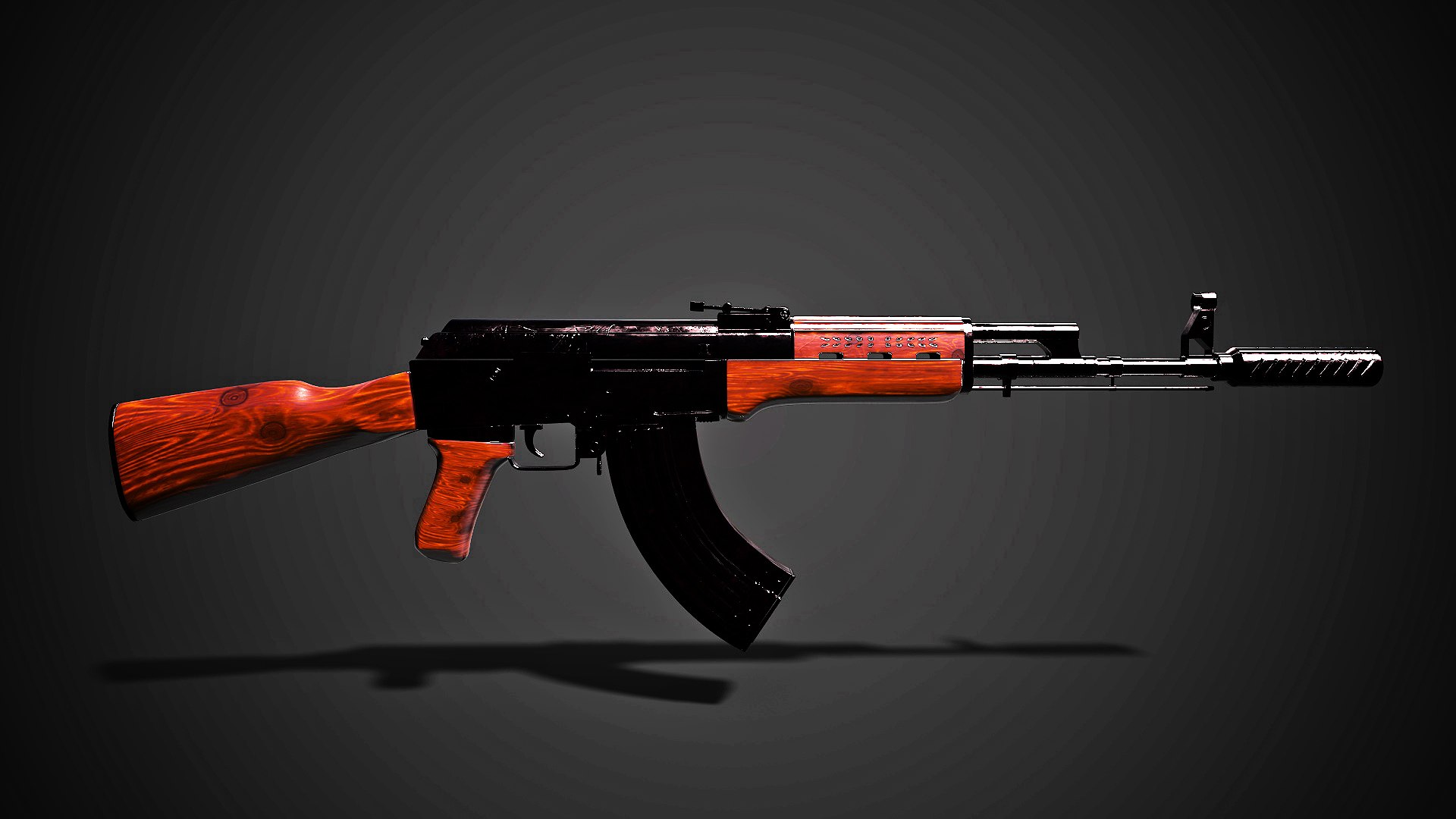 Ak 47 Assault Riffle 3D Model - TurboSquid 1760448