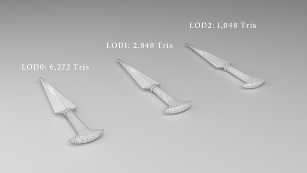 Dagger 3D model - TurboSquid 1728454
