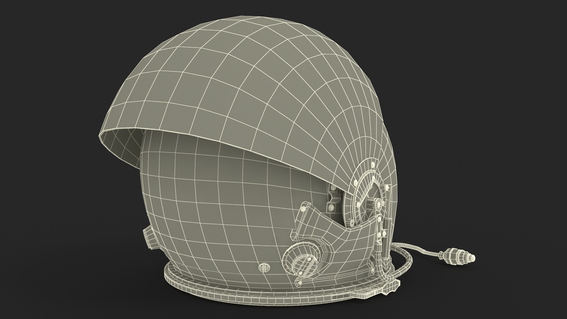 Astronaut Helmet 3D Model - TurboSquid 2220549
