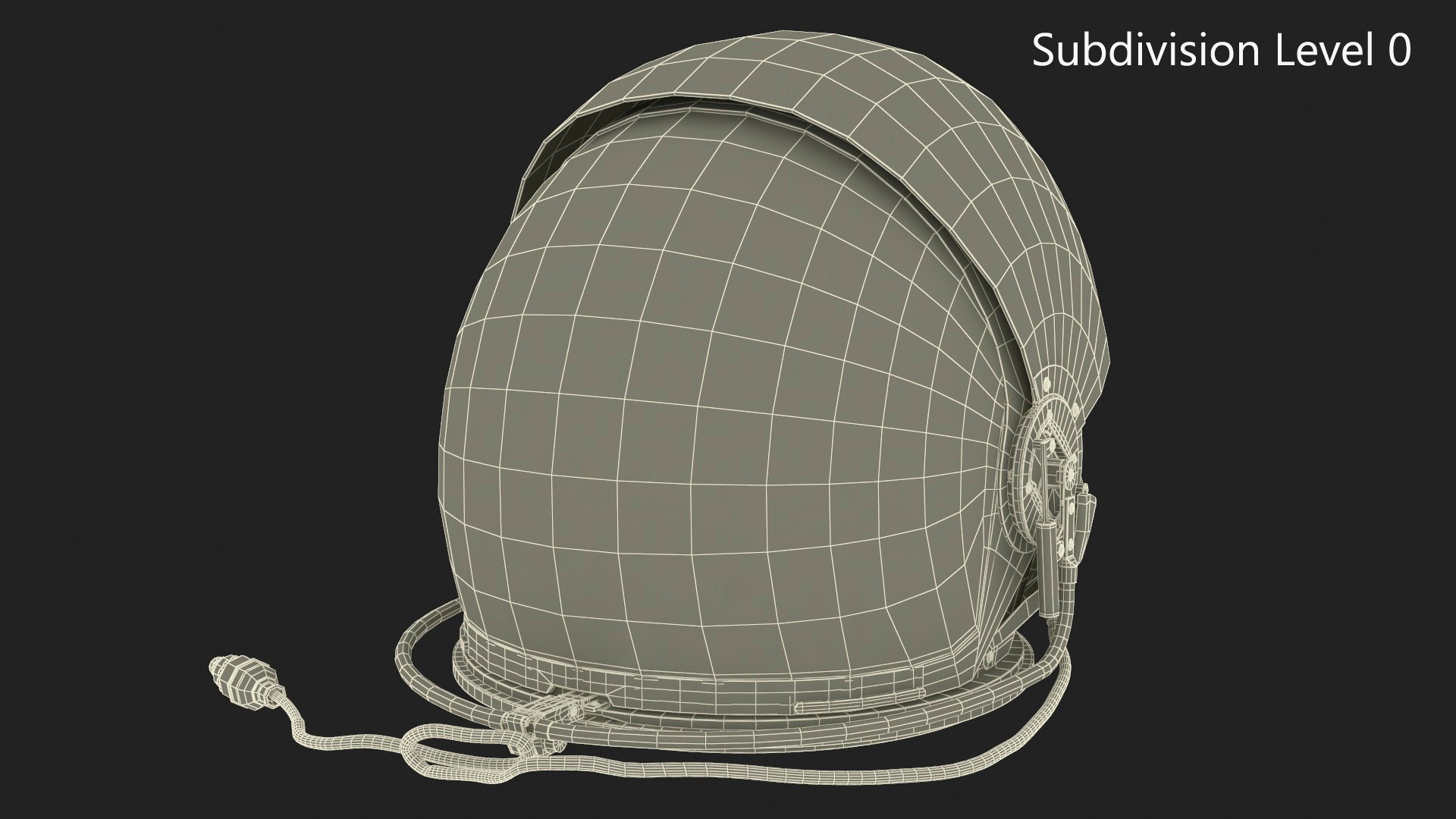 Astronaut Helmet 3D Model - TurboSquid 2220549