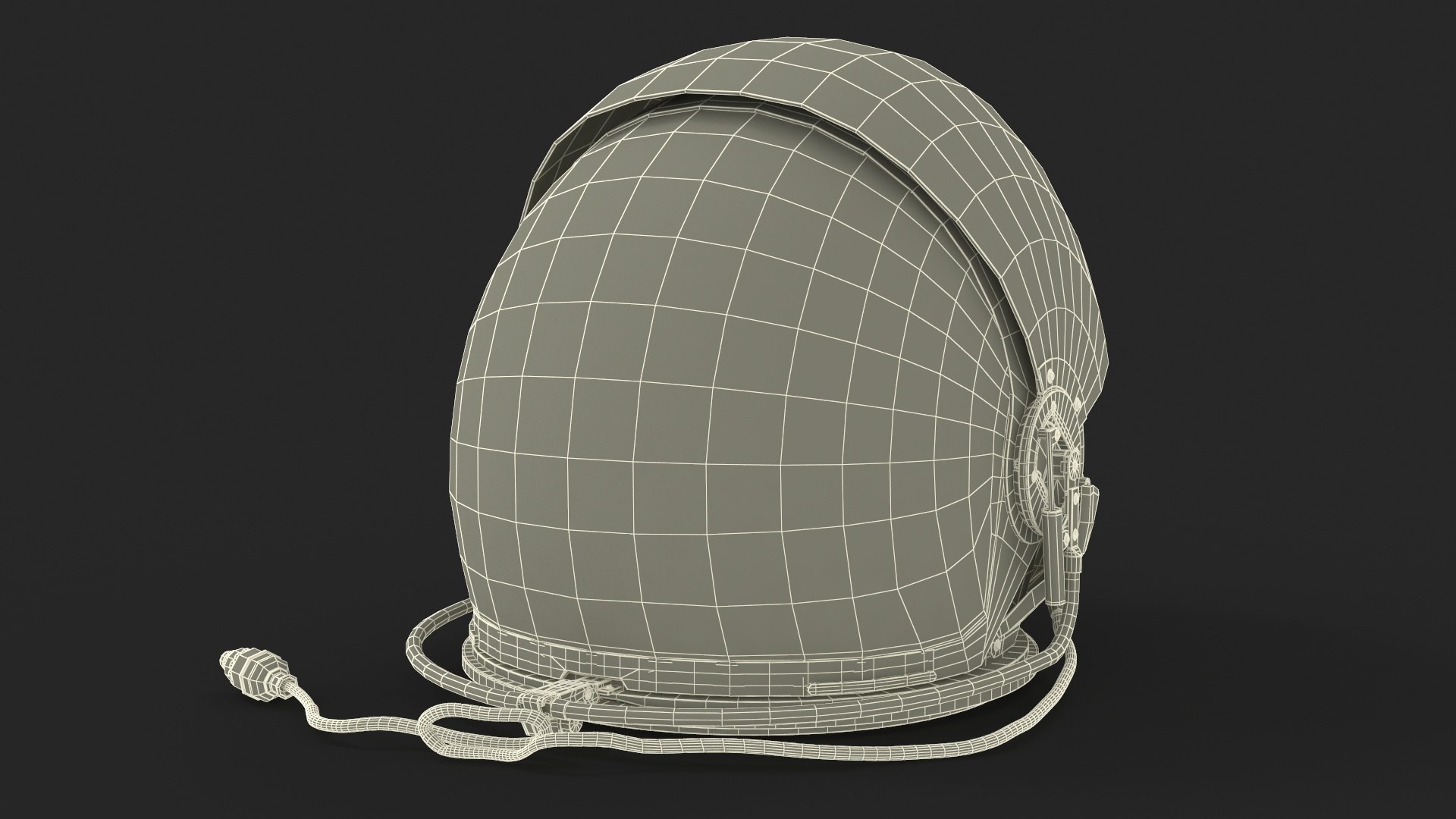 Astronaut Helmet 3D Model - TurboSquid 2220549