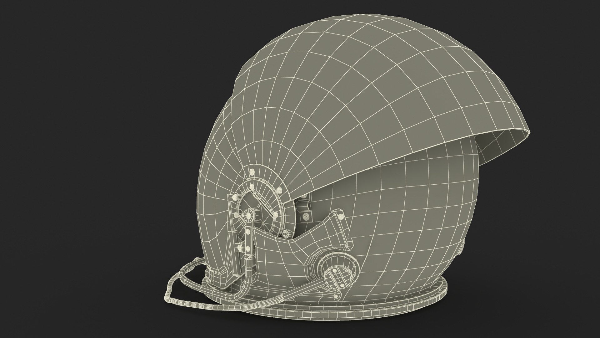 Astronaut Helmet 3D Model - TurboSquid 2220549