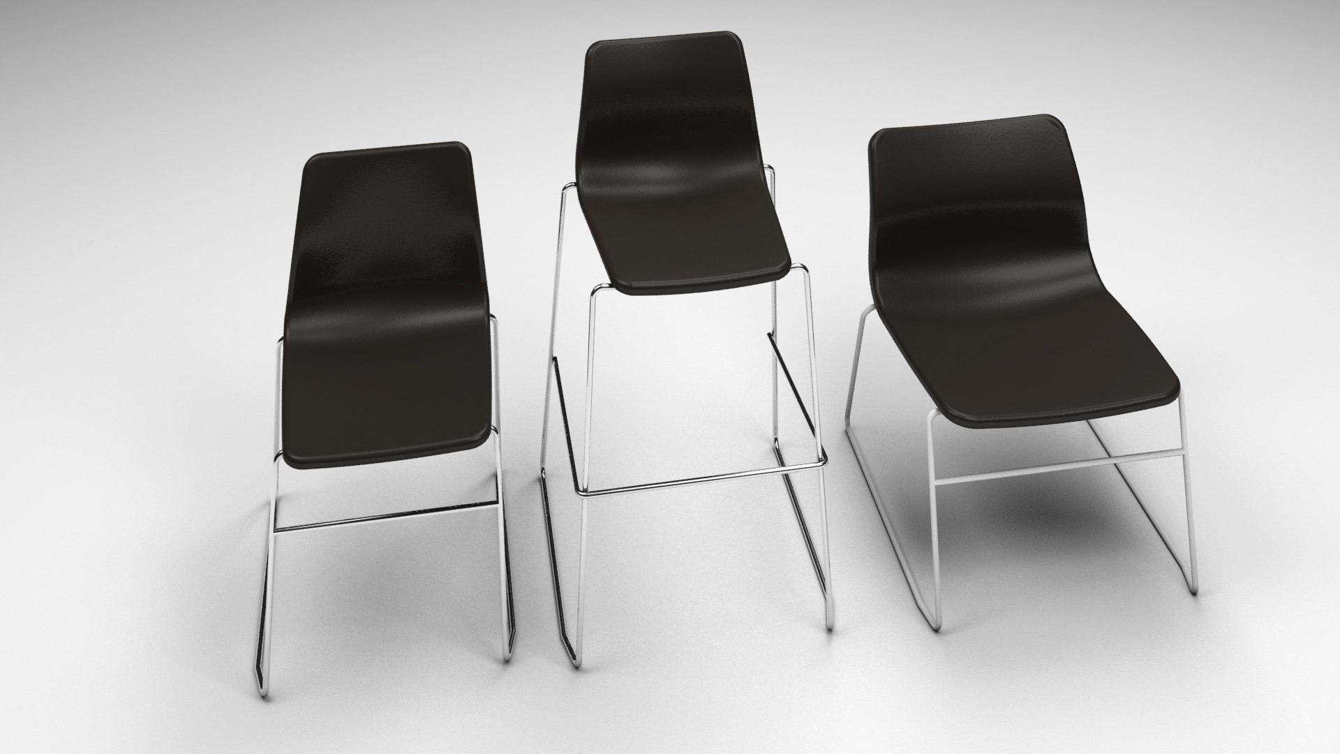 3d max naughtone viv chair set