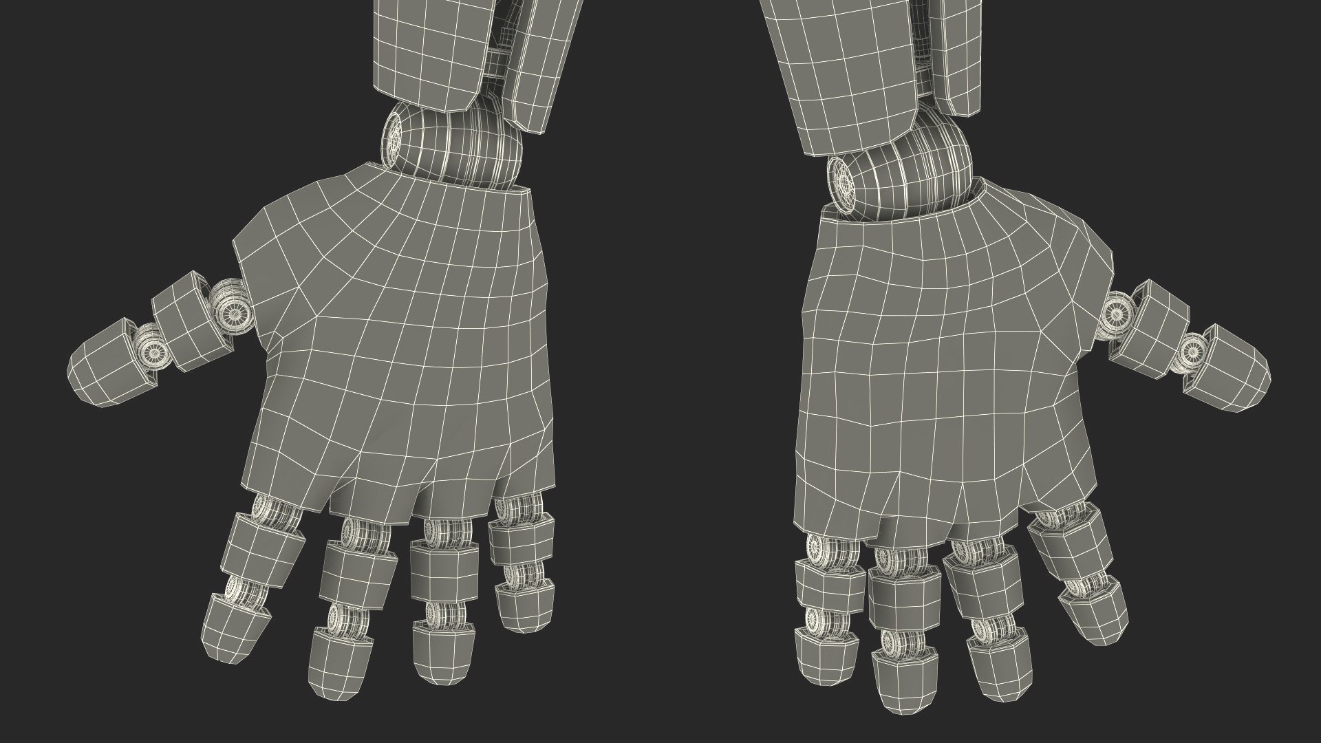 3D Cyborg Child Left Hand Model - TurboSquid 2378173