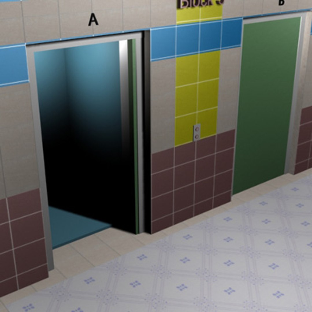 maya scene lift lobby