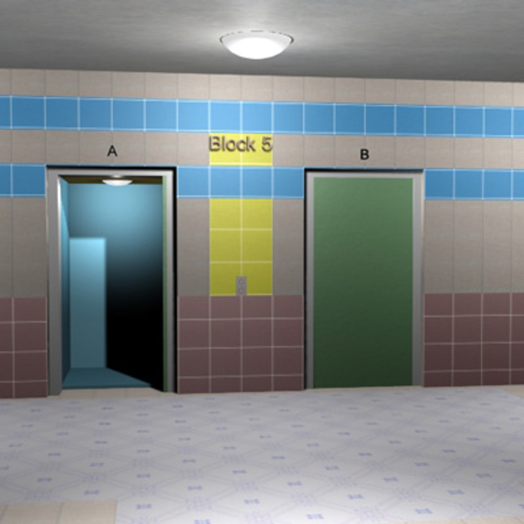 maya scene lift lobby