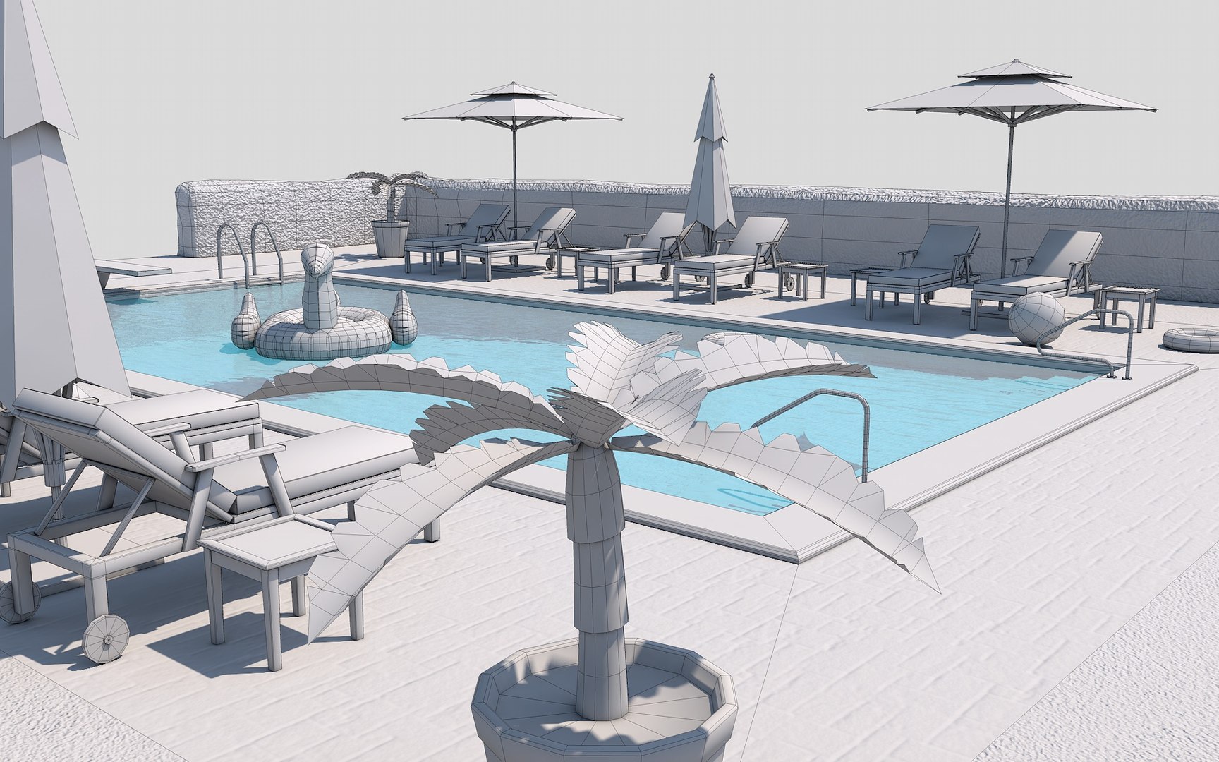 Swimming Pool 3D - TurboSquid 2141058