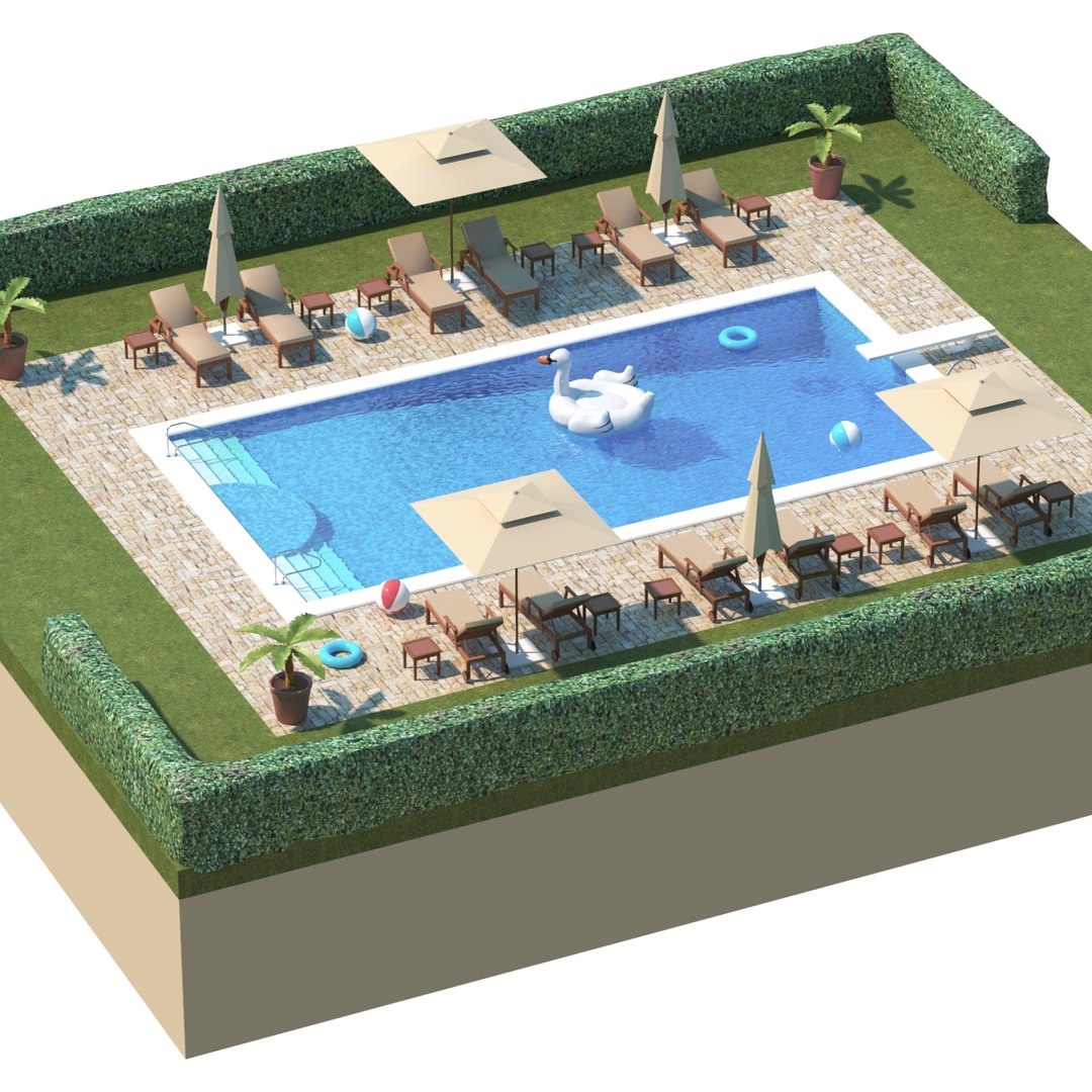 Swimming Pool 3D - TurboSquid 2141058