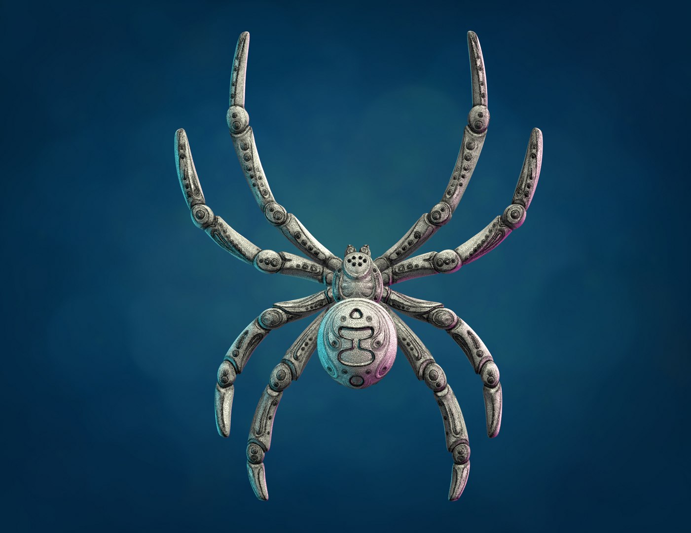 3D Spider Printable Model - TurboSquid 2066879