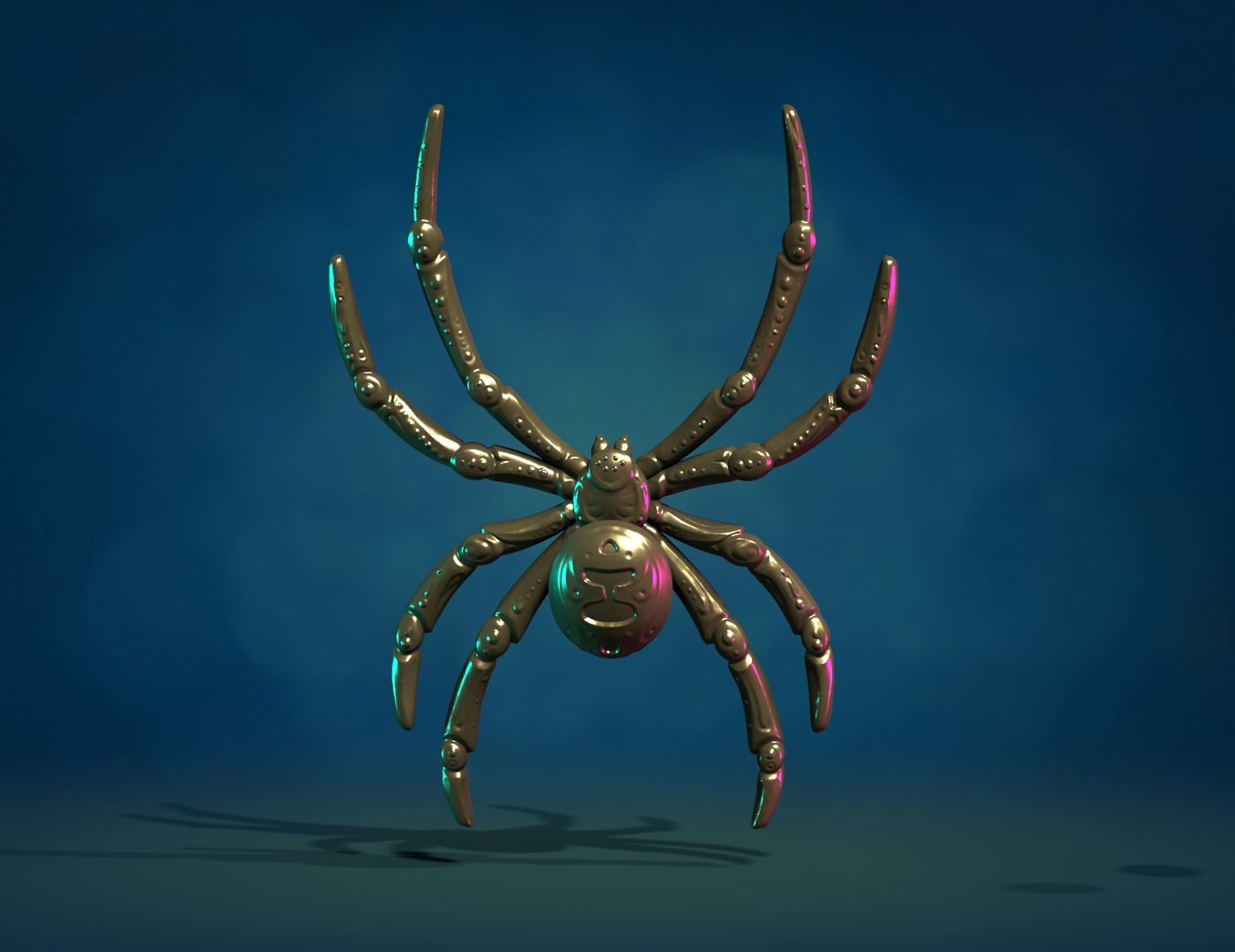 3D Spider Printable Model - TurboSquid 2066879