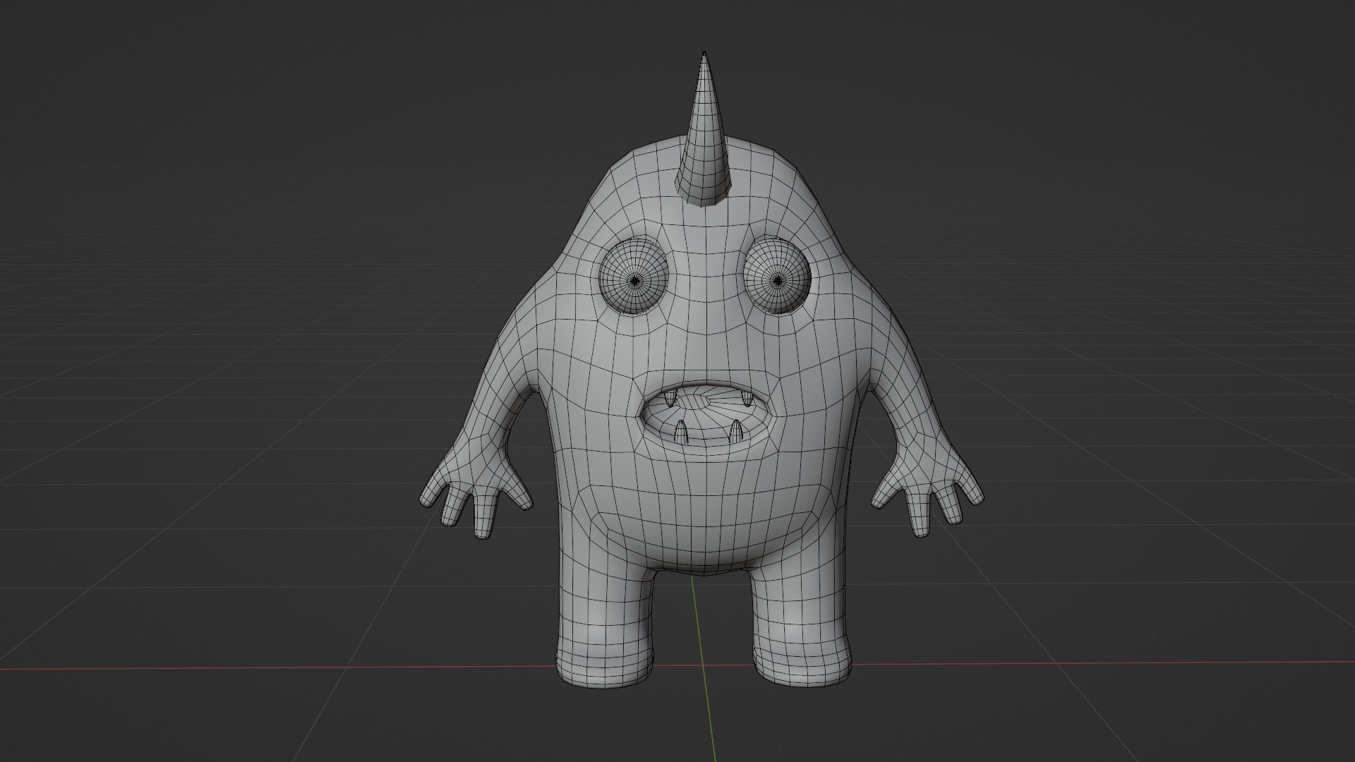 3D Cartoon character 07 - Monster 03 - TurboSquid 2182697