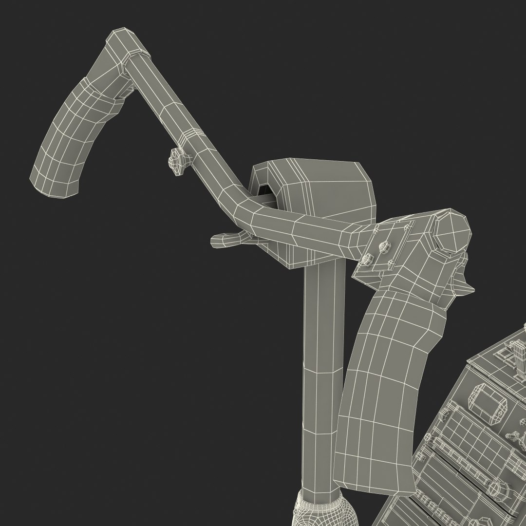 Light Helicopter Control Panel 3d Model