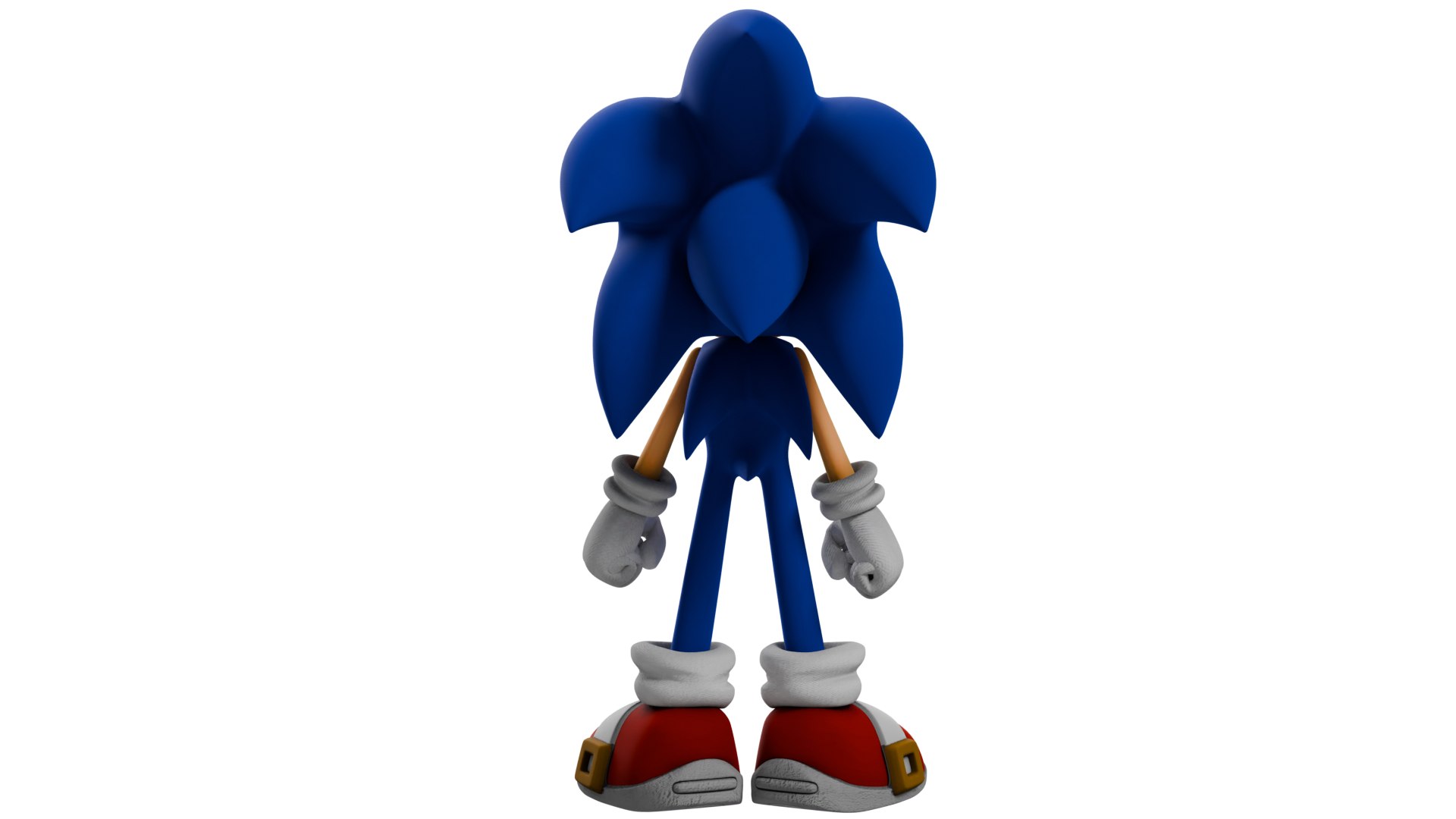 3D Sonic Rigged Model - TurboSquid 2207923