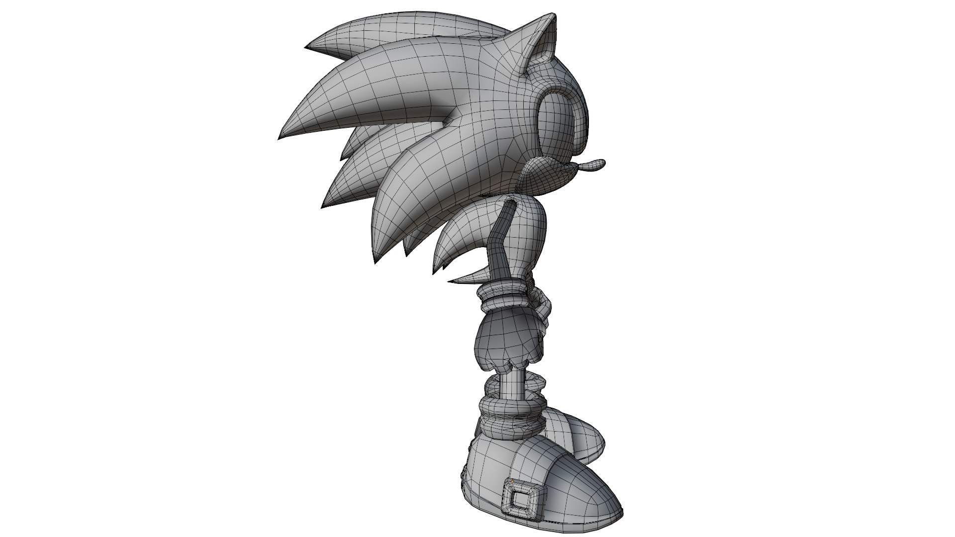 3D Sonic Rigged Model - TurboSquid 2207923