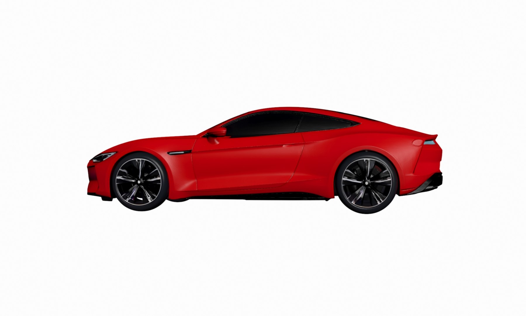 High-Quality Realistic Luxury Sports Car 3D Model-04 3D Model ...