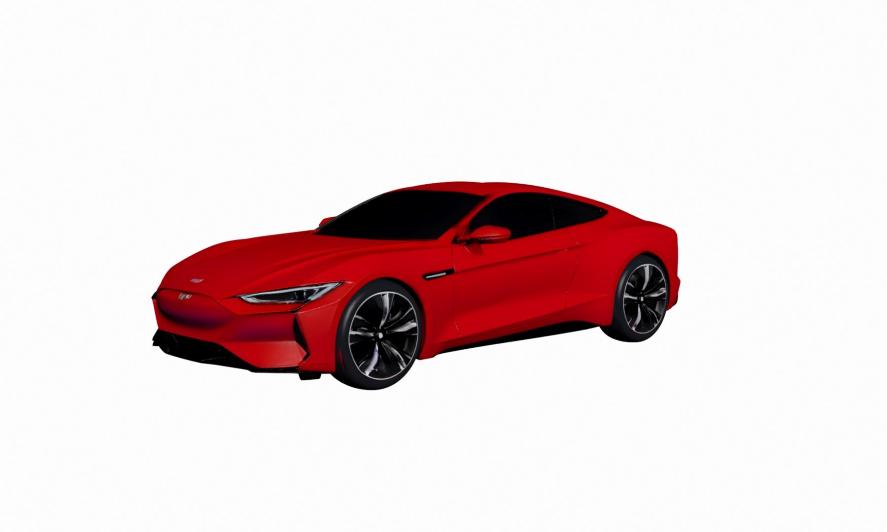 High-Quality Realistic Luxury Sports Car 3D Model-04 3D Model ...