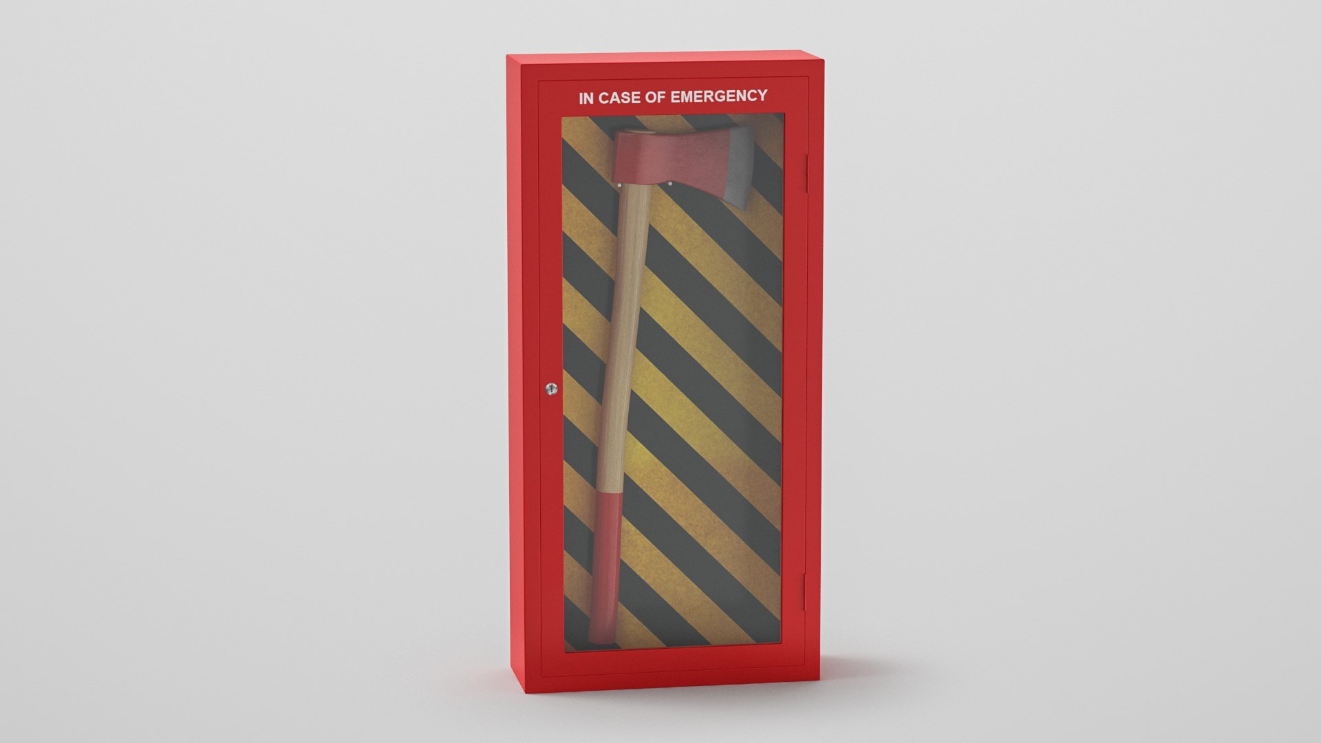 3D Emergency Fire Axe model - TurboSquid 1811757