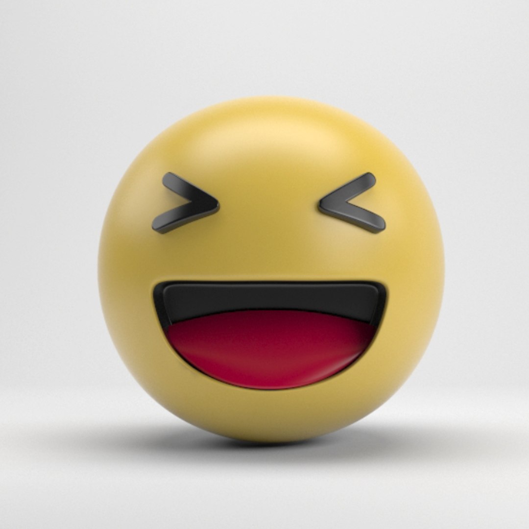 3D facebook haha - TurboSquid 1291610