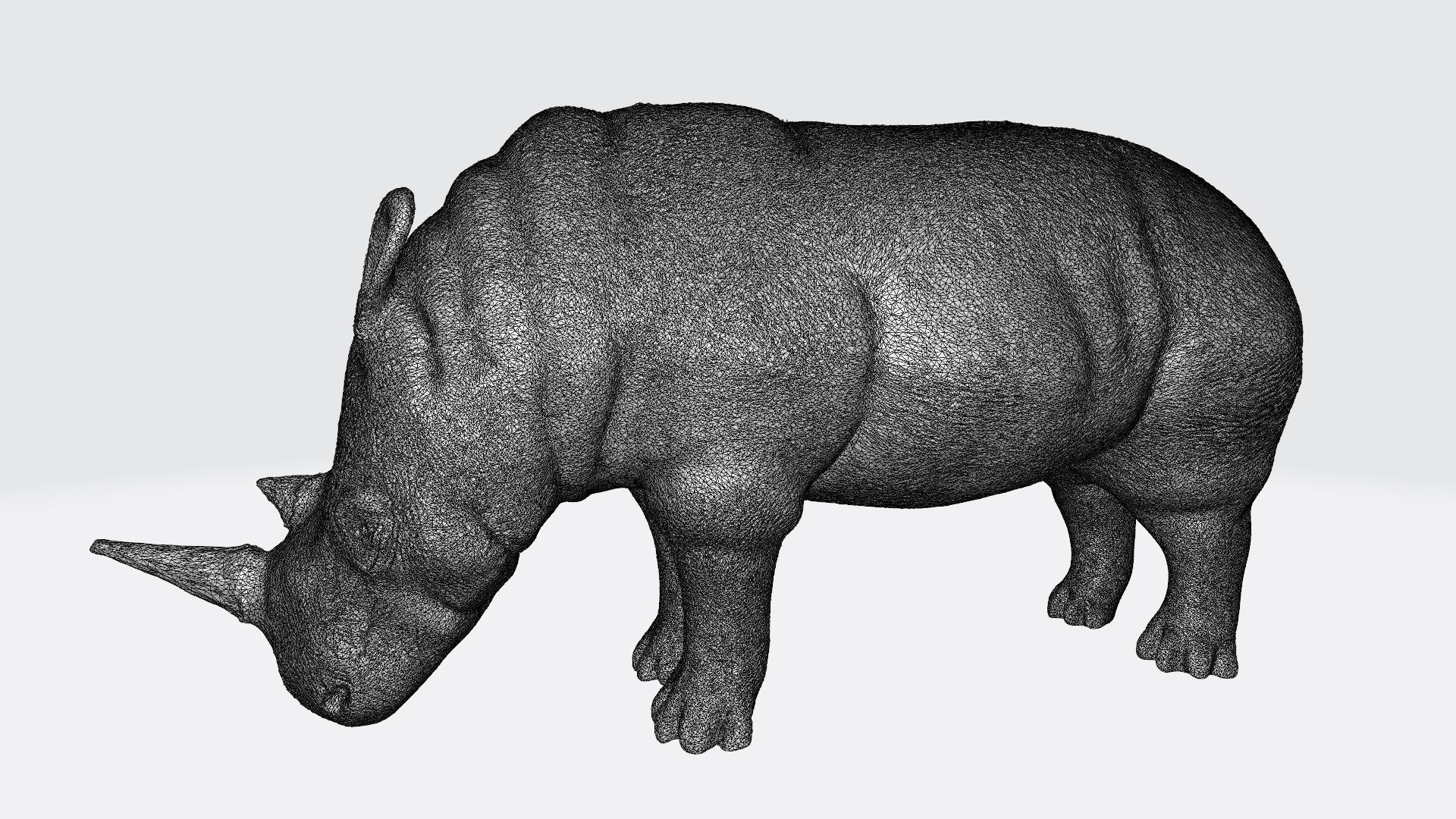 Printable Rhino model - TurboSquid 1936037
