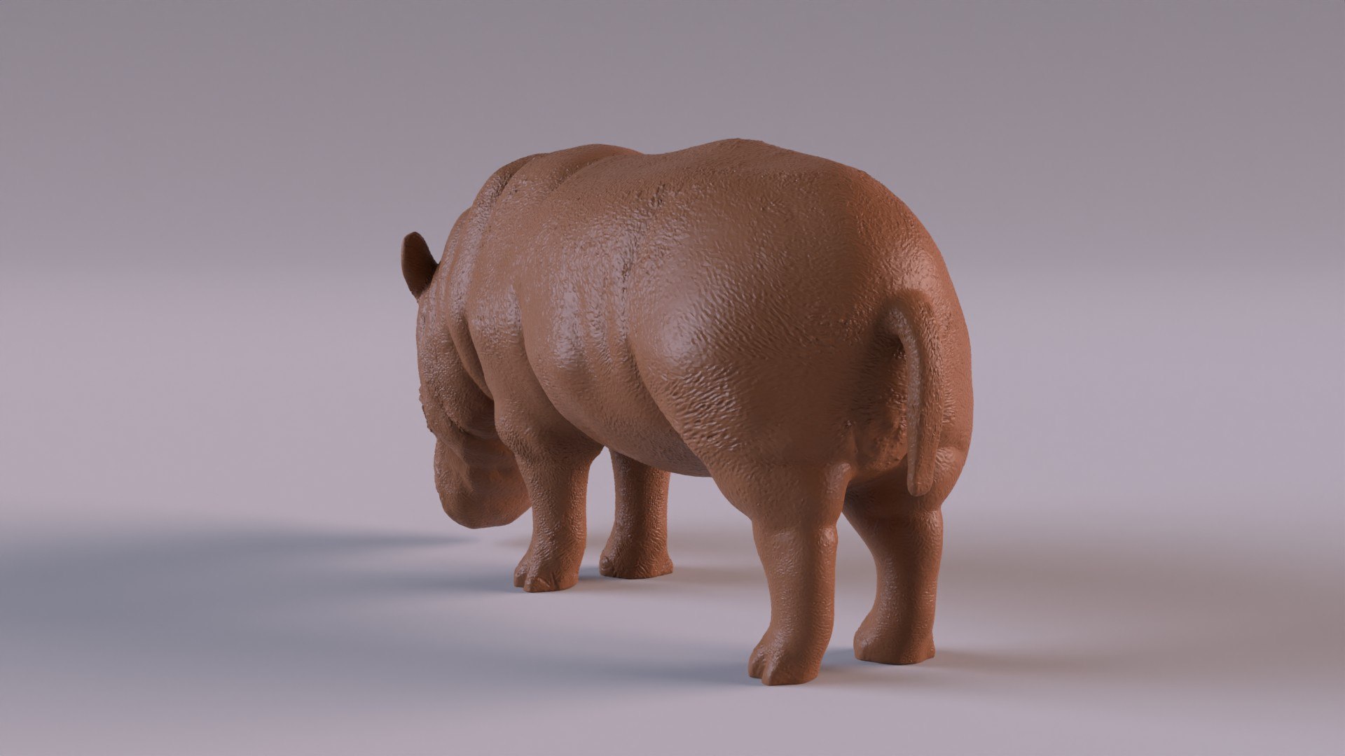 Printable Rhino model - TurboSquid 1936037