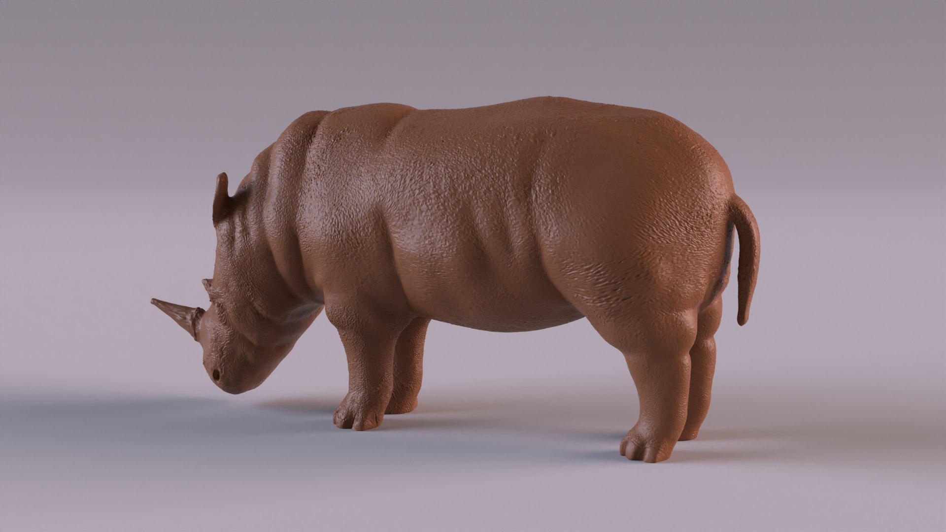 Printable Rhino model - TurboSquid 1936037